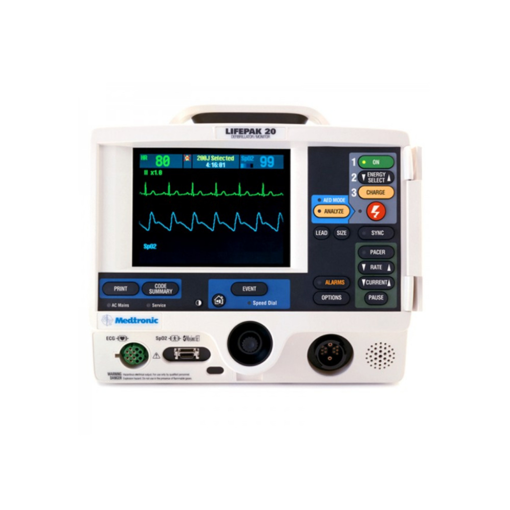 Refurbished Medtronic LifePak 20 Defibrillator - Reliable Life Saving
